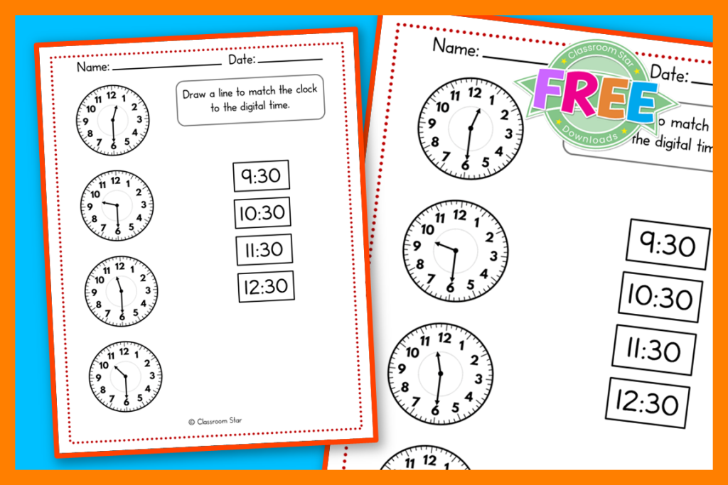 Math - Classroom Star Worksheets